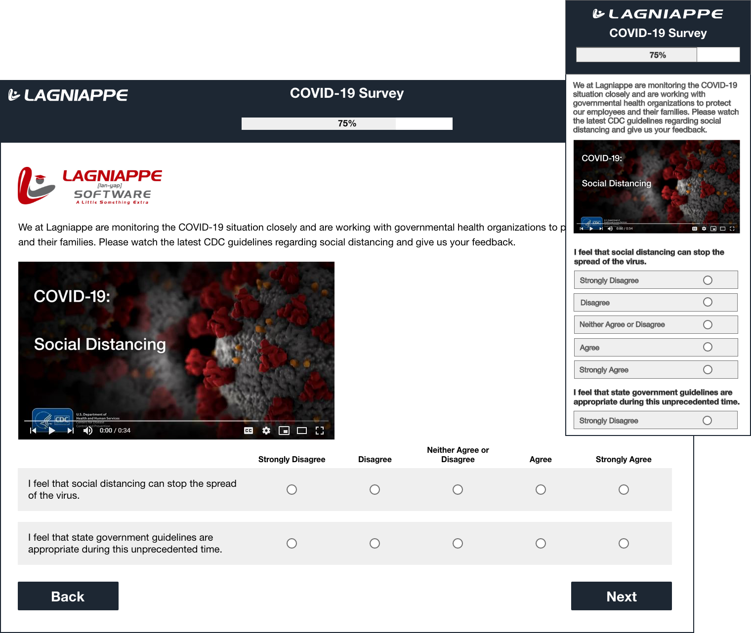 Survey Form Design Tool Lagniappe Software